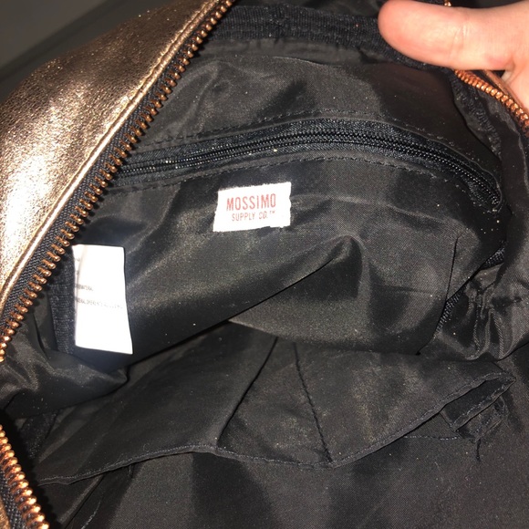 Mossimo Supply Co. | Bags | Holographic Gold Backpack | Poshmark